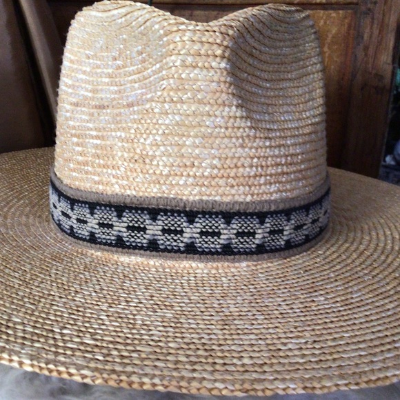 Wyeth by Todd Magill | Accessories | Wyeth Straw Aztec Band Rancher ...